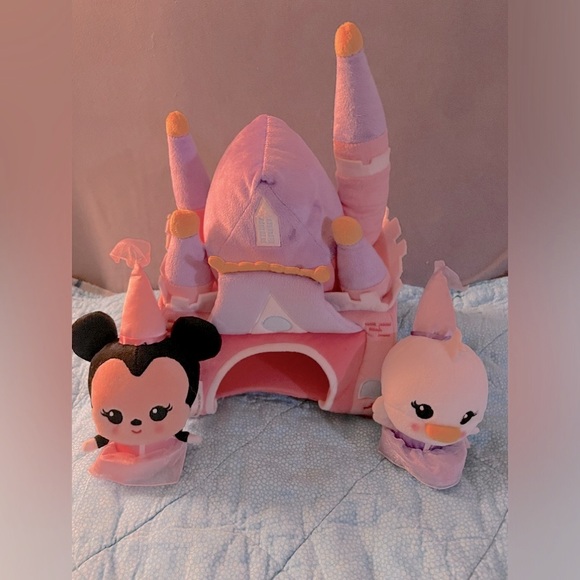 Disney | Toys | Disney Parks Soft Plush Castle With Princess Minnie ...